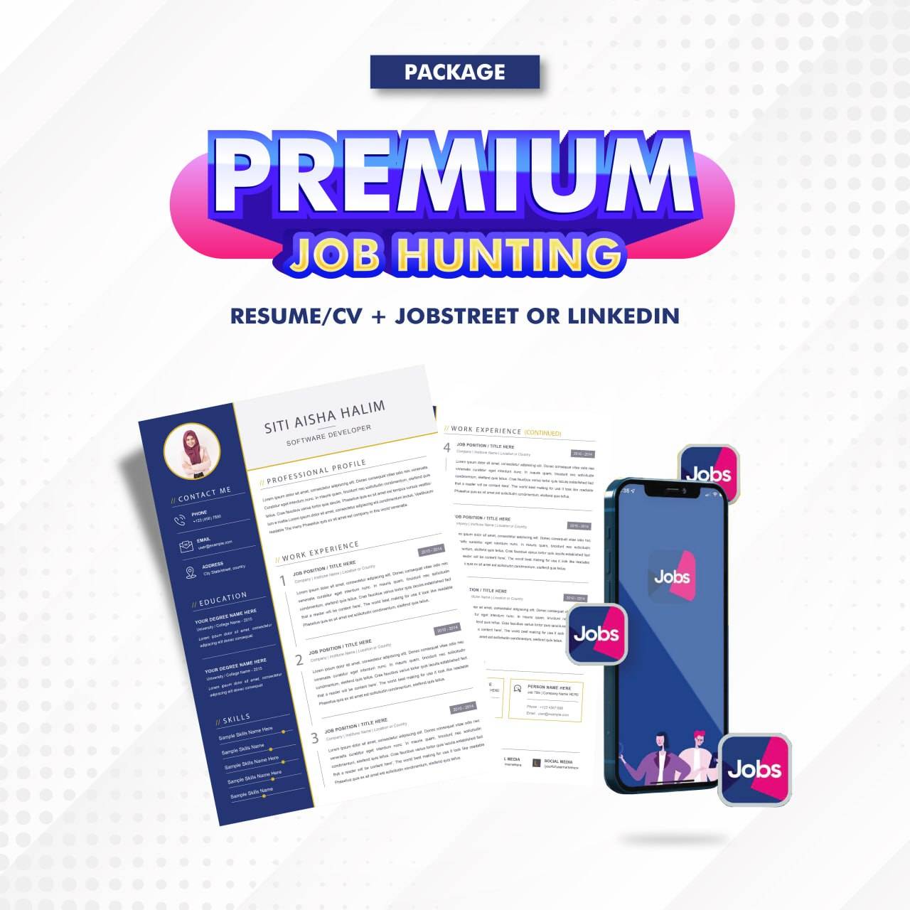 Premium Job Hunting - Pakaresume