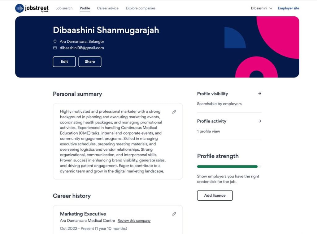 Resume Sahaja Tak Cukup! Kenali Peranan LinkedIn dan JobStreet Dalam ...